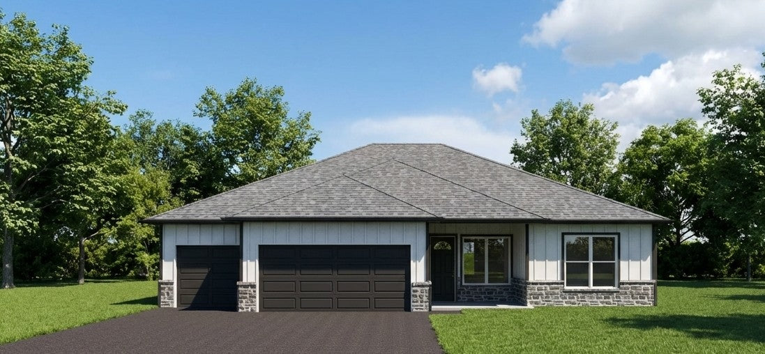 Modern Texas Ranch House Plan – 4 Bedroom, 3 Bath, 3-Car Garage | Appr ...